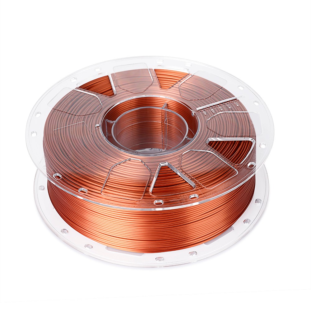 Buy Silk PLA Filament, Silky Shiny Silver, Silk Metal Copper 1.75mm PLA 1KG