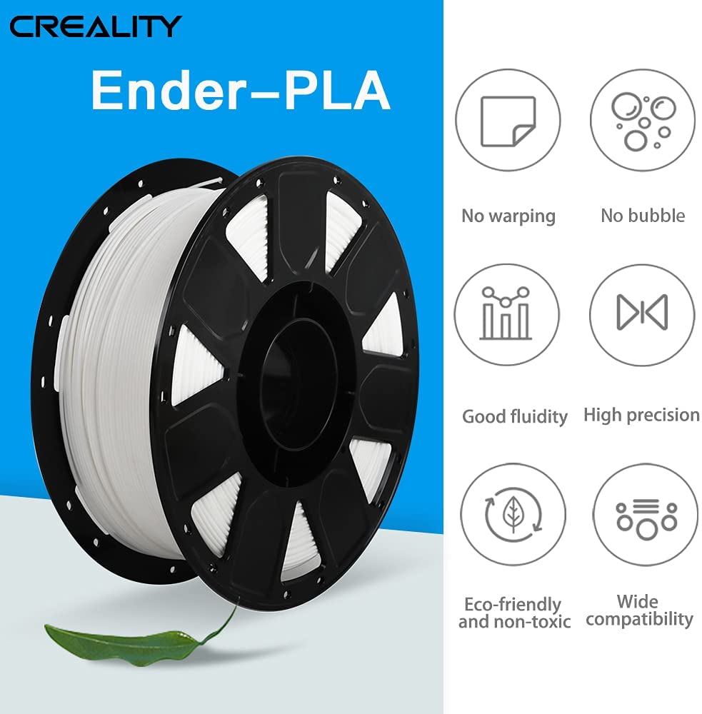 Creality 3D Printing Filament: 1.75mm PLA Filament & UV Resin liquid