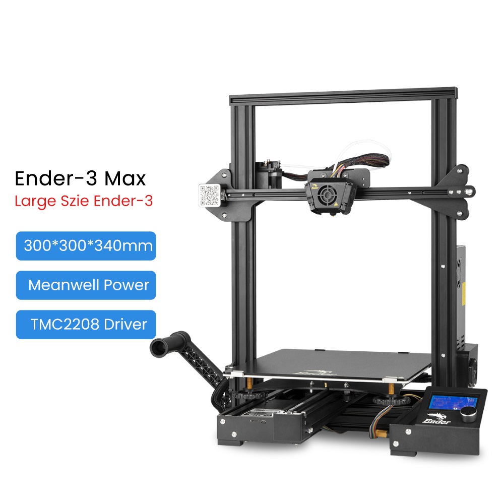 Creality Ender 3 Max | Upgraded Ender 3 3D Printer | 300*300*400MM