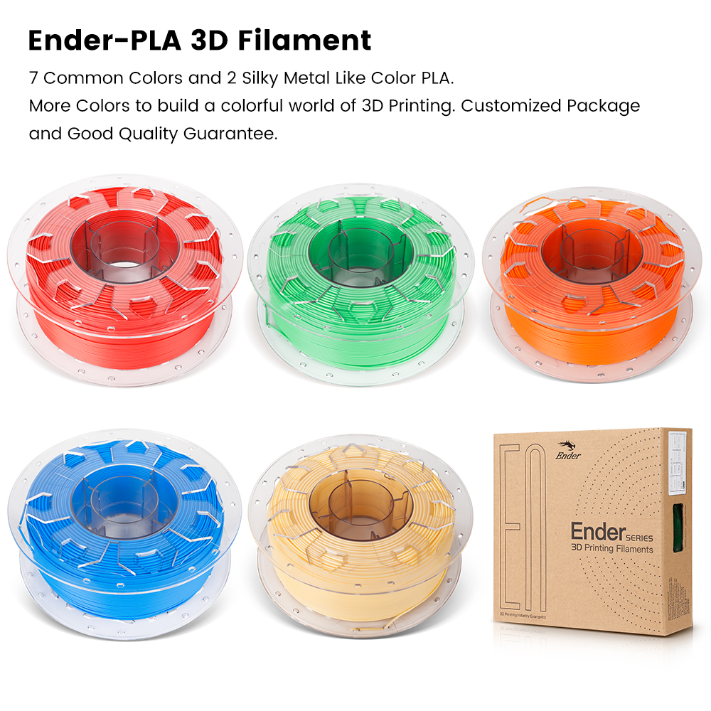 Creality 3D Printing Filament: 1.75mm PLA Filament & UV Resin liquid