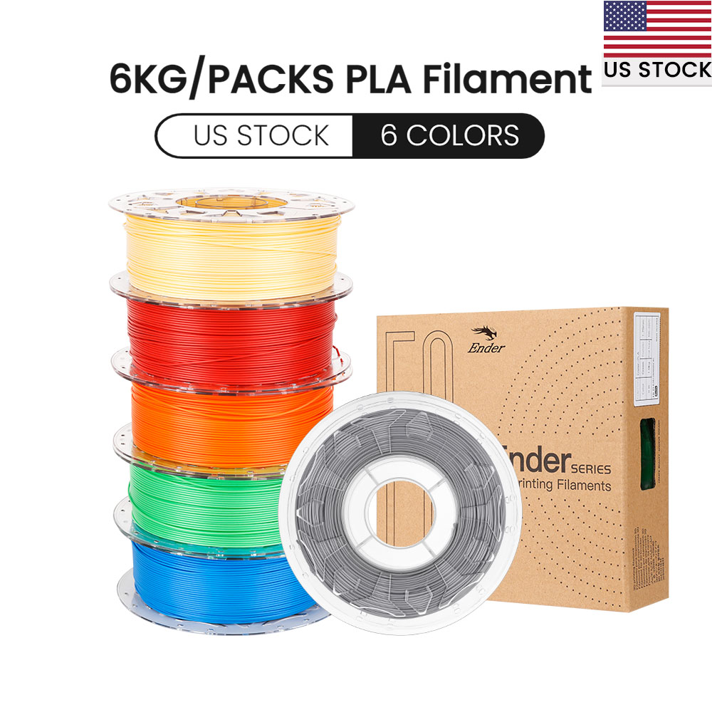 Creality 3D Printing Filament: 1.75mm PLA Filament & UV Resin liquid