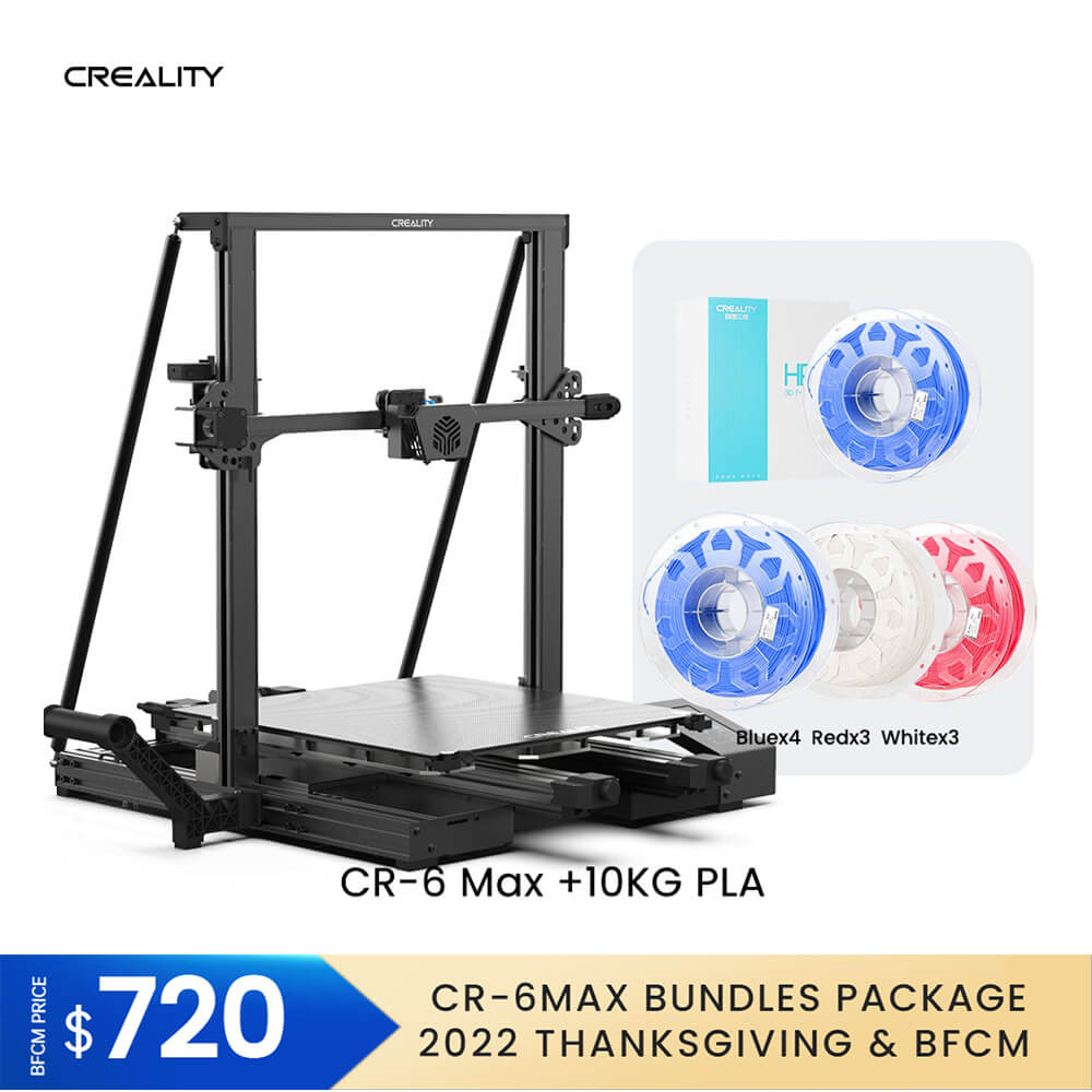 Creality CR 6Max Large Format DIY 3D Printer, Best Large 3D Printers