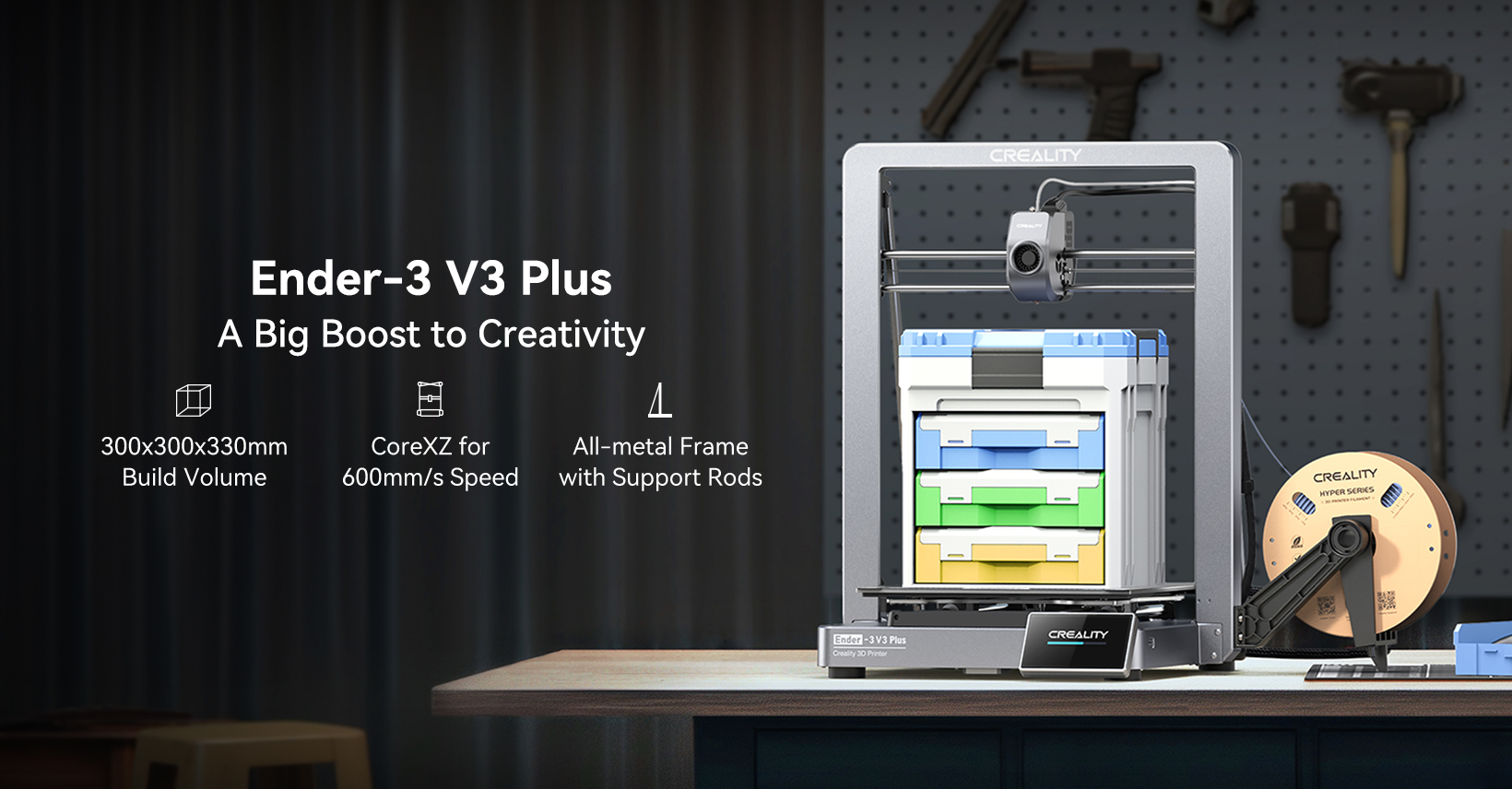 Creality Ender 3 V3 PLUS: The Future of 3D Printing is Here