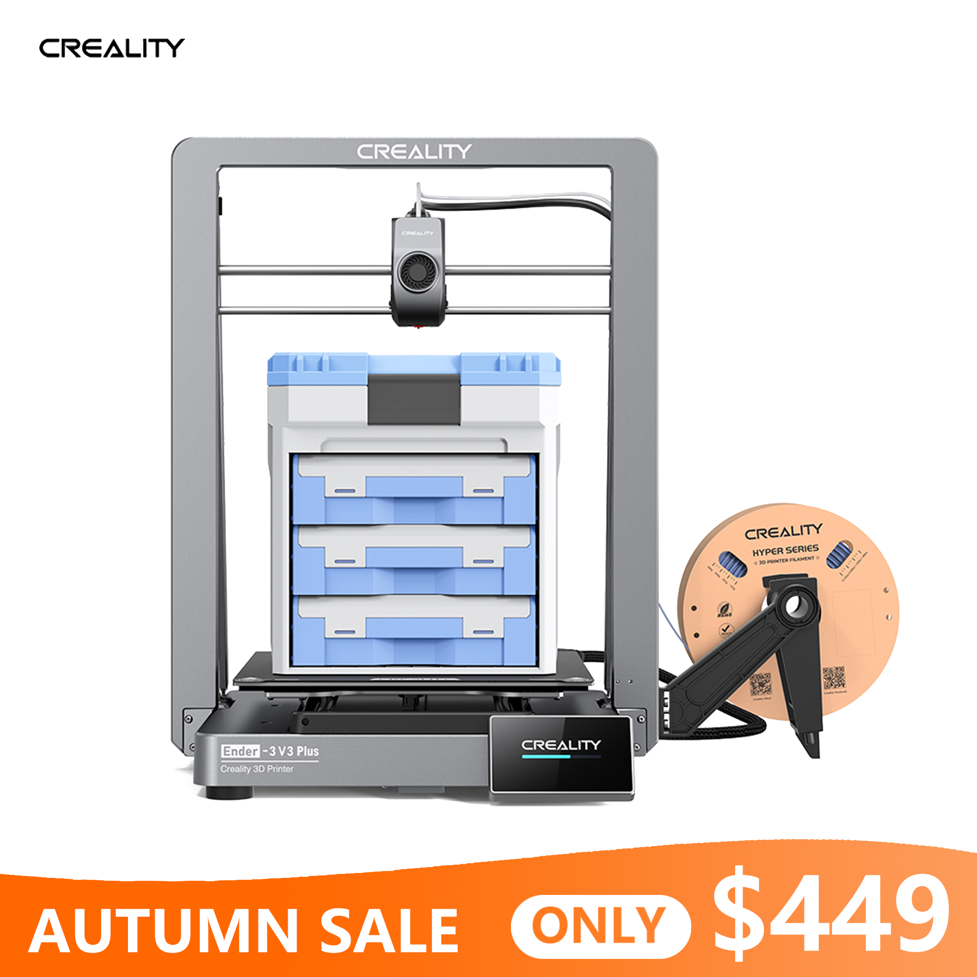 Creality Ender 3 S1 Plus | Ender-3 S1 | Large Printing Size 3D Printer